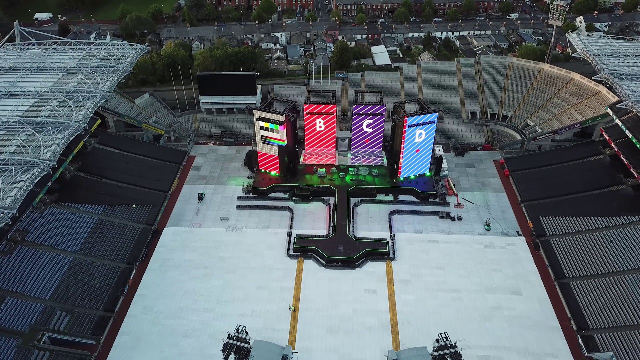 Rolling Stones Croke Park Stage | Rolling Stones TV